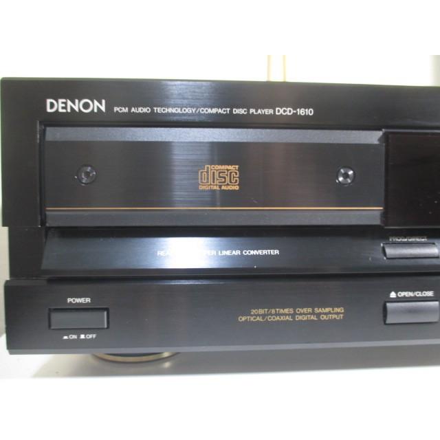 DENON DCD-1610 〓 往年の名機 デノンのフルサイズプレーヤー, 良品,保証 〓 DENON [001] :DENON-DCD-1610:ステレオ工房ポニー - 通販 ...