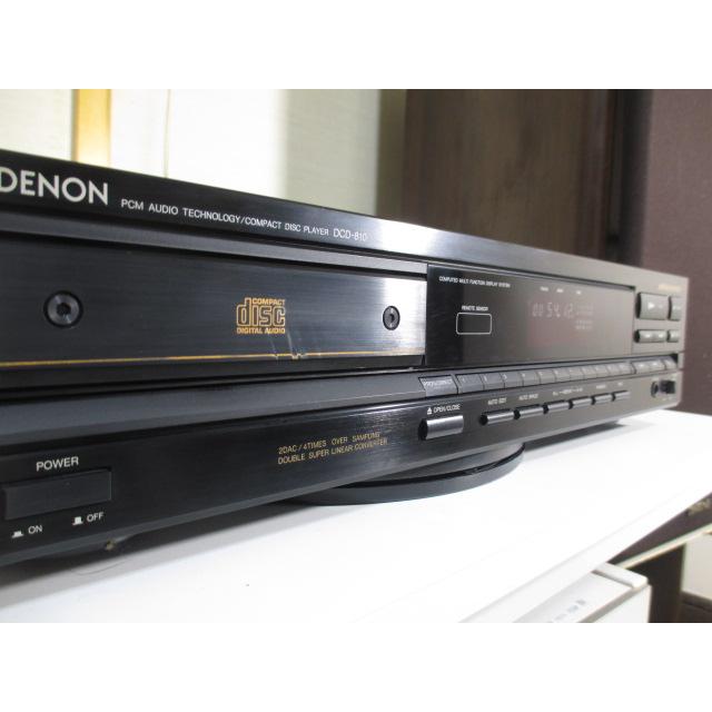 DENON DCD-810 〓 往年のデノンのフルサイズCDプレーヤー DCD-810, 並上品,保証 〓 [006] : denon-dcd-810 : ステレオ工房ポニー - 通販 ...