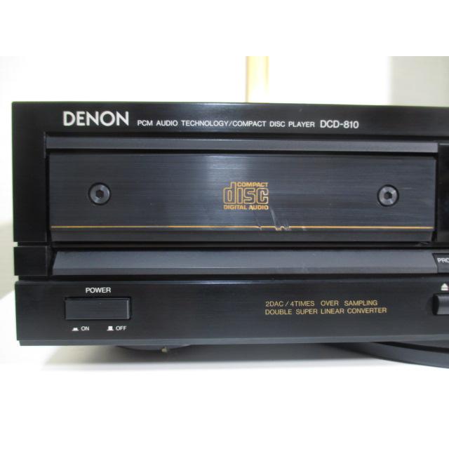 DENON DCD-810 〓 往年のデノンのフルサイズCDプレーヤー DCD-810, 並上品,保証 〓 [006] : denon-dcd-810 : ステレオ工房ポニー - 通販 ...