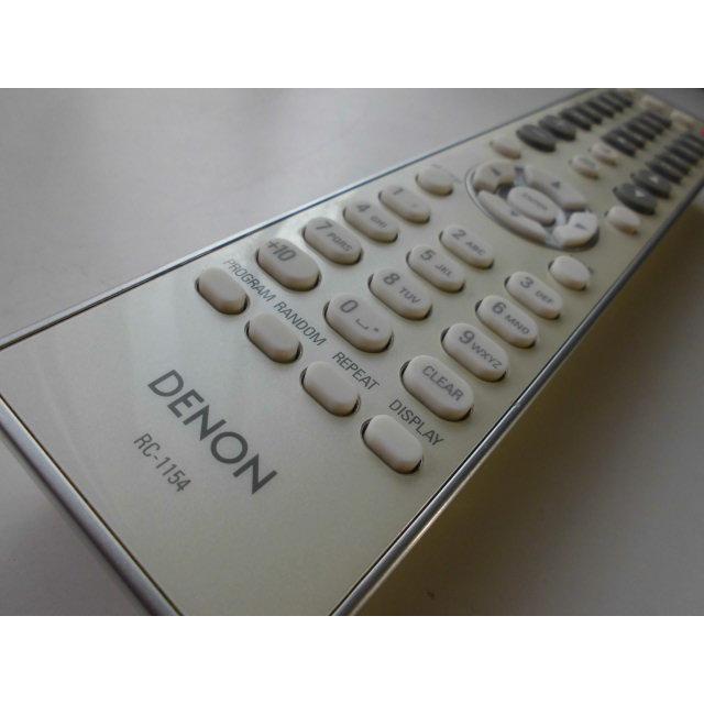 DENON RC-1154 〓 デノン「RCD-N7」用リモコン, 美品,3M保証 D-N7 [001] : ステレオ工房ポニー - 通販 - Yahoo!ショッピング