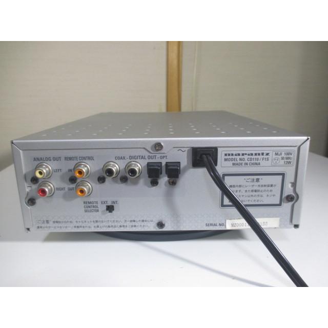 Marantz marantz CD110 〓 珍品！お洒落なマランツのCDプレーヤー, 並上品,保証 [010] : ステレオ工房ポニー ...