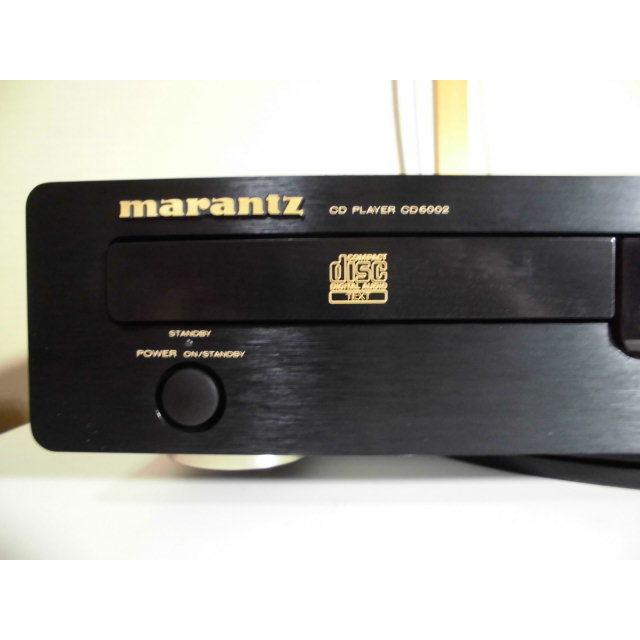 Marantz marantz CD6002-B 〓 お薦め 07年製マランツの中堅フルサイズCDプレーヤー, ベルト新品,美品,3M保証 ...