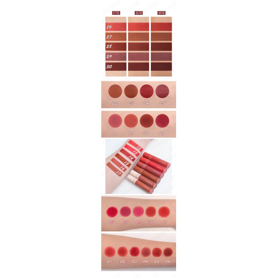 rom＆nd 新カラー追加 romand ロムアンド ゼロ ベルベット ティント 各