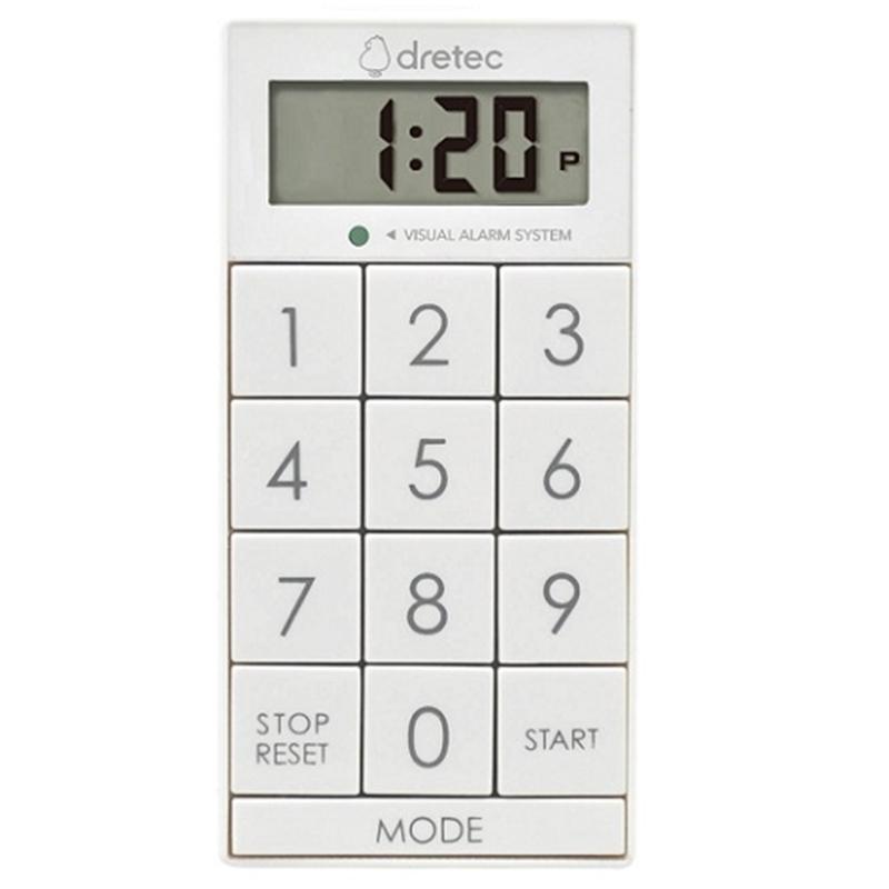 ドリテック dretec（ドリテック） デジタルタイマー「スリムキューブ」 T-617(WT) : ケーズデンキ Yahoo!ショップ - 通販 - Yahoo!ショッピング
