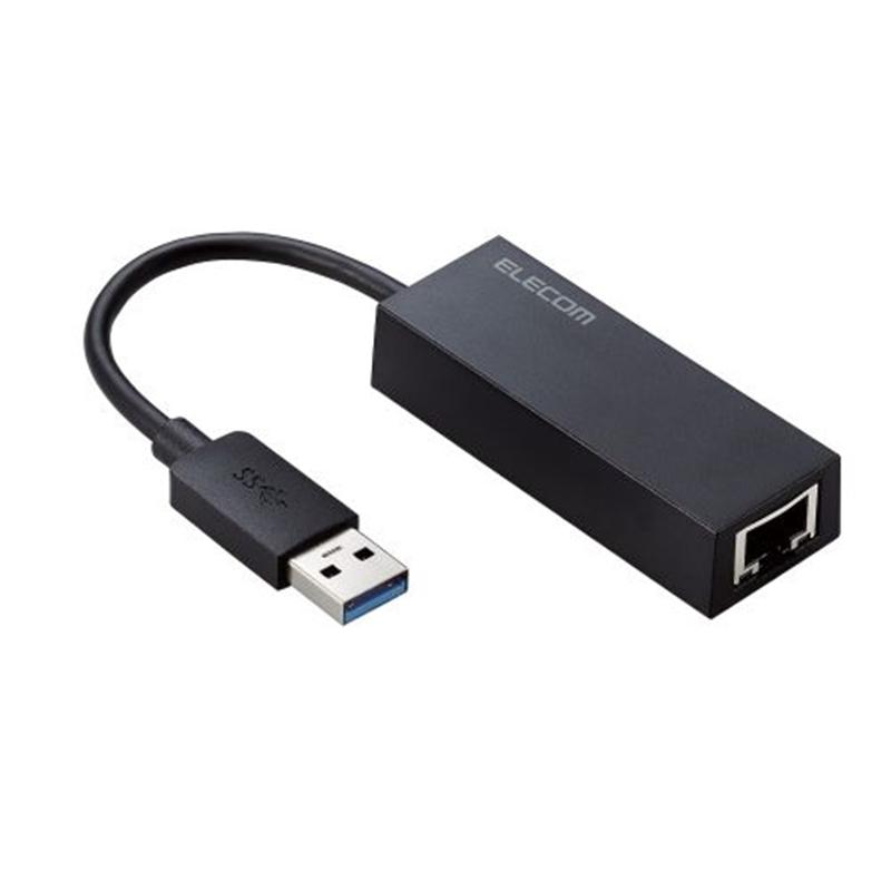 ELECOM エレコム 有線LANアダプター USB A LANポート ×1ポート EDC-GUA3V2-B : ケーズデンキ Yahoo!ショップ - 通販 - Yahoo!ショッピング