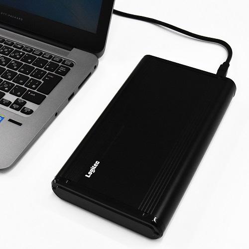 ロジテック Logitec（ロジテック） HDDケース／3．5インチHDD／アルミボティ LGB-EKU3 : ケーズデンキ Yahoo!ショップ - 通販 - Yahoo!ショッピング