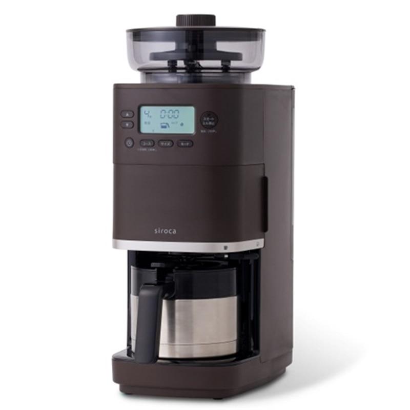 siroca（シロカ） コーン式全自動コーヒーメーカー「カフェばこPRO」 SC-C281(TD) : ケーズデンキ Yahoo!ショップ - 通販 - Yahoo!ショッピング