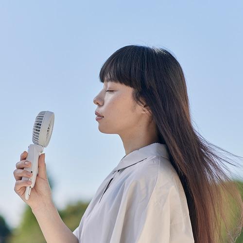 RHYTHM（リズム） ハンディファン Silky Wind Mobile 3.2 9ZF040RH82 : 4903456218400 : ケーズデンキ Yahoo!ショップ - 通販 ...