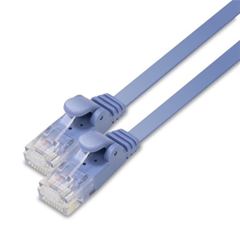 ELECOM エレコム LANケーブル／CAT6／フラット／5m LD-GF2/BU5 : ケーズデンキ Yahoo!ショップ - 通販 - Yahoo!ショッピング