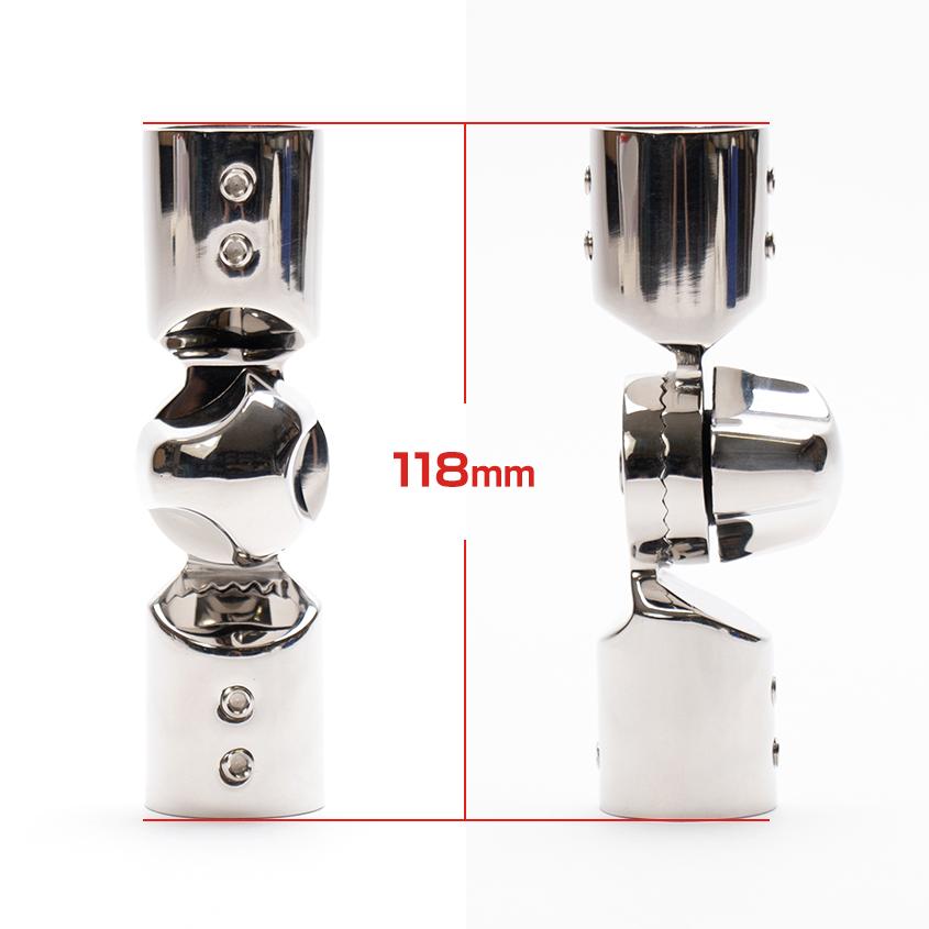 K’sガレージ SUS316 ステンレス 船 オーニング ボート テント 錆びに強い ステンレスパイプ 角度調整可能 ジョイント 25mm用 : K’sガレージ - 通販 - Yahoo!ショッピング