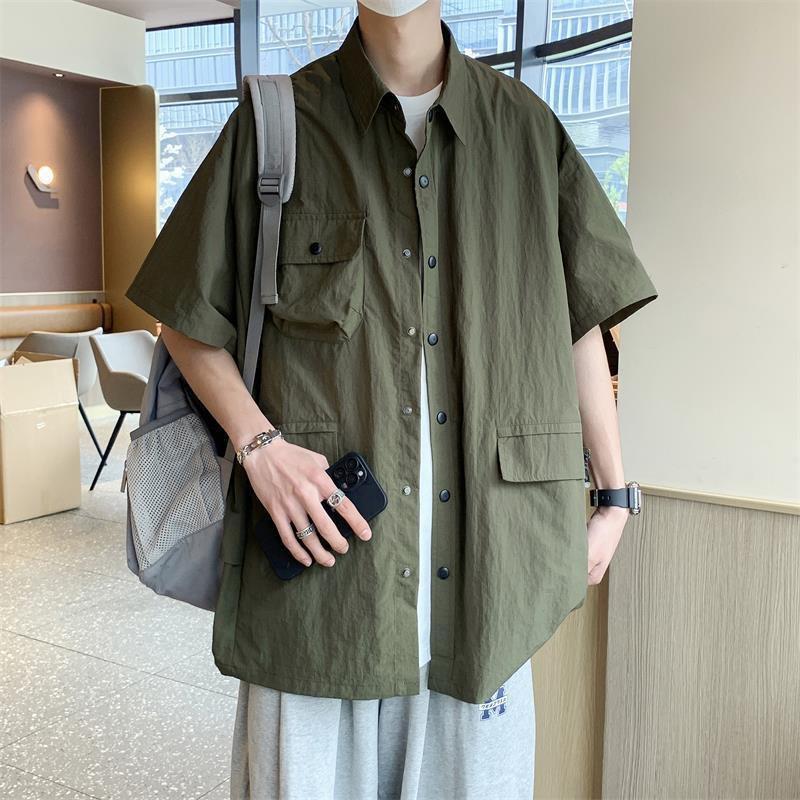 カジュアルシャツ カーゴシャツ 半袖シャツ メンズ シャツ トップス 大きいサイズ ワークシャツ 20代 30代 40代 ライトアウター : KSMCヤフーショップ - 通販 - Yahoo ...