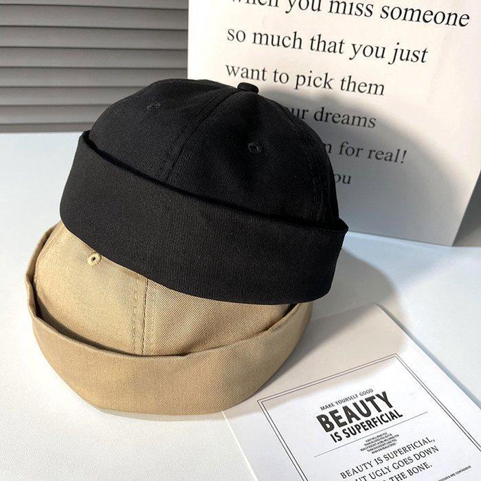 つばなし キャップ ロールキャップ メンズ ハット 帽子 :0221-b7:KSMCヤフーショップ - 通販 - Yahoo!ショッピング