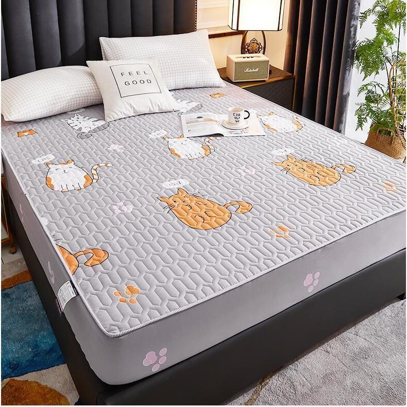 防水シーツ シングル おねしょシーツ 敷き布団カバー 洗える 防水マット 防水敷きパッド ベビー 保育園 介護 尿漏れ 犬 猫 ペットおしっこ対策 : 0301-a156 : KSMCヤフー ...