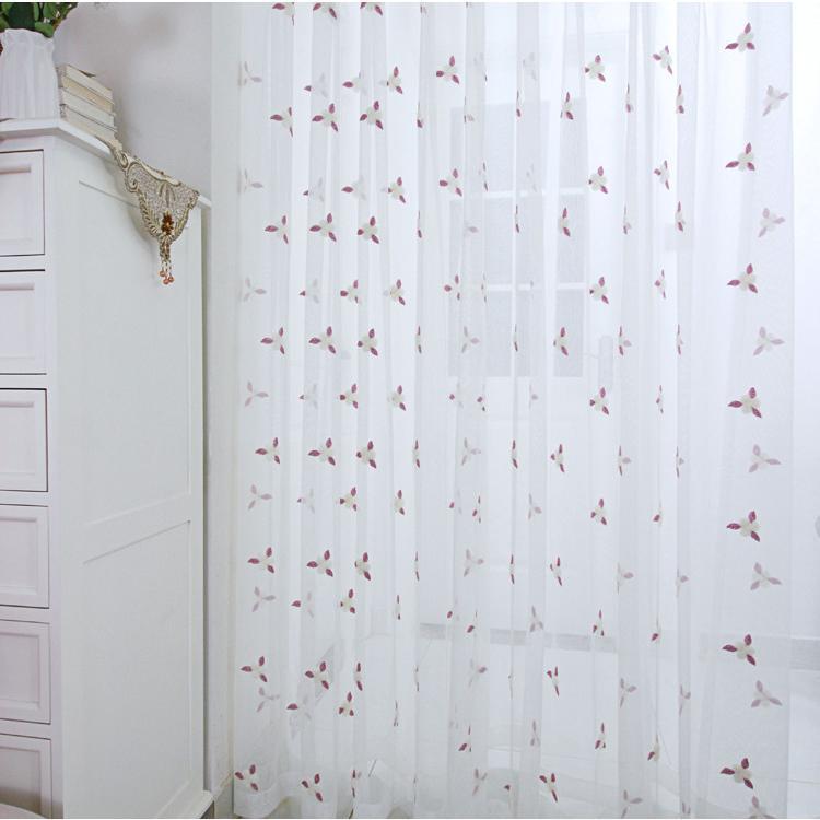 レースカーテン 花柄 遮光 おしゃれ シンプル 北欧風 カーテン かわいい 安い レース 一枚 オーダーカーテン 洗濯機可能 : 0301-a226 : KSMCヤフーショップ - 通販 ...