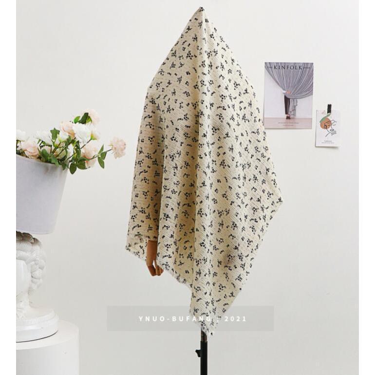 白い手作り 生地 綿麻 布 花柄刺繍 ハンドメイド 綿 ポリエステル 手芸 シンプル おしゃれ 裁縫 DIY : KSMCヤフーショップ - 通販 - Yahoo!ショッピング