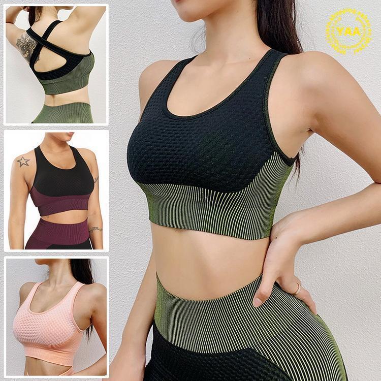 スポーツブラ 揺れない フィットネスブラ レディース トップス ヨガ トレーニング ブラジャー スポーツウェア : 0301-y1128 : KSMCヤフーショップ - 通販 - Yahoo ...