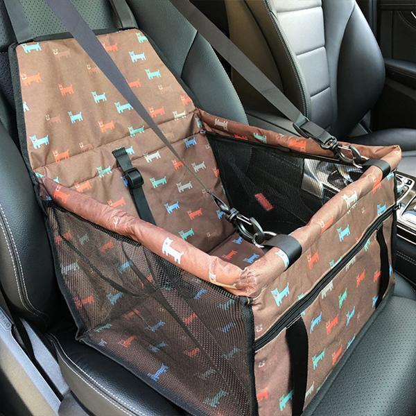 ブランド登録なし ペット用 ドライブボックス キャリーバッグ ドライブケージ 滑り止め 飛び出し防止 シートベルト付き 通気 折り畳み可能 助手席 : KSMCヤフーショップ - 通販 ...