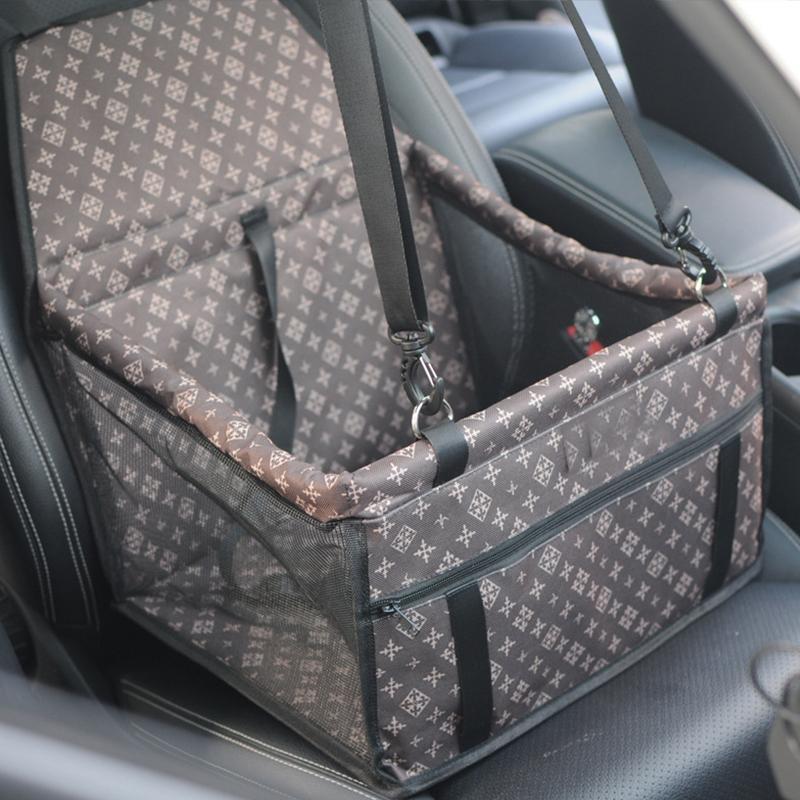 ブランド登録なし ペット用 ドライブボックス キャリーバッグ ドライブケージ 滑り止め 飛び出し防止 シートベルト付き 通気 折り畳み可能 助手席 : KSMCヤフーショップ - 通販 ...