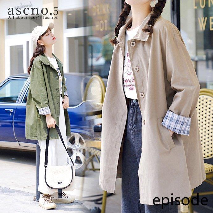 トップス ジャケット 上着 羽織り シャツ 薄手 ワンポイント チェック ミリタリー アーミー ベージュ カーキ 春 ガーリー ラフ きれいめ : KSMCヤフーショップ - 通販 ...