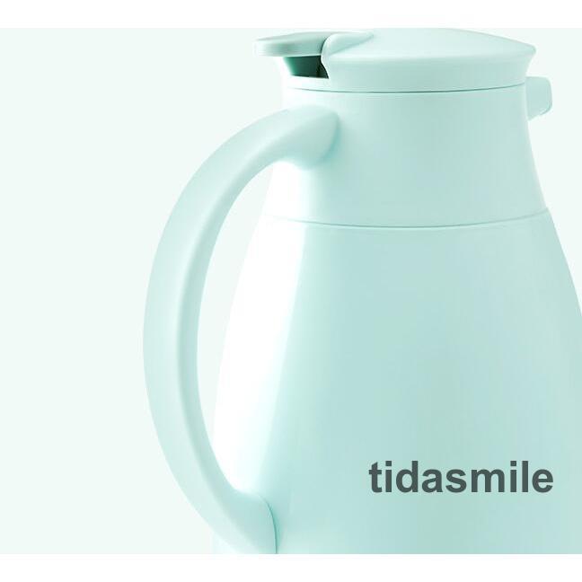 1.6L 魔法瓶 保温ポット 大容量 まほうびん ポット 48H保温 ガラス製 温度見え 温度を示す 水筒 北欧 保温 保冷 スリム 新生活 卓上 家 :0304-c119:KSMCヤフー ...