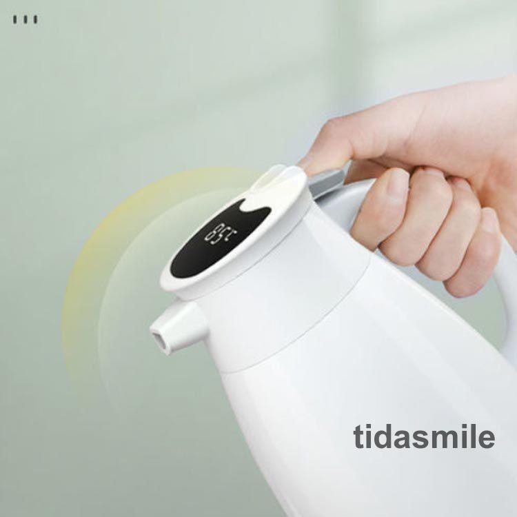 保温保冷ポット 1.6L 大容量 ポット 48H保温 ガラス製 温度見え 温度を示す 水筒 北欧 保温 保冷 スリム 新生活 卓上 家 : KSMCヤフーショップ - 通販 - Yahoo ...