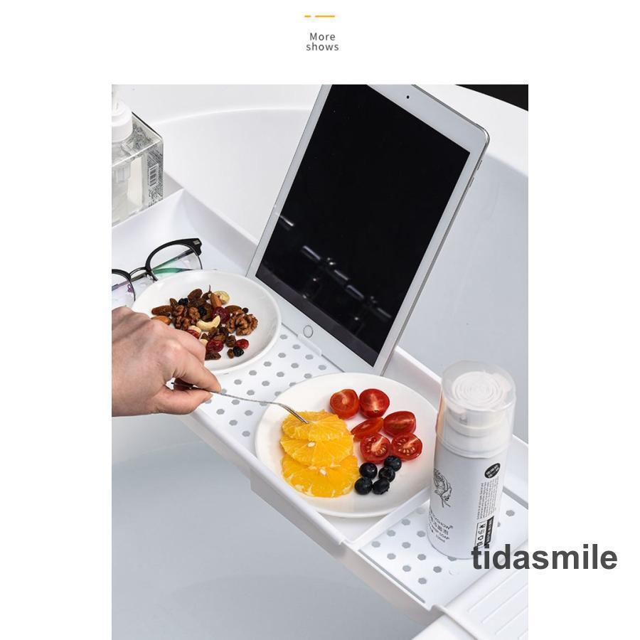 バストレー 伸縮 バスタブトレー 風呂テーブル 快適お風呂 湯船 浴槽 浴室 半身浴 バスグッズ タブレット スマホ ホルダー トレイ ラック :0304-c817:KSMCヤフーショップ ...