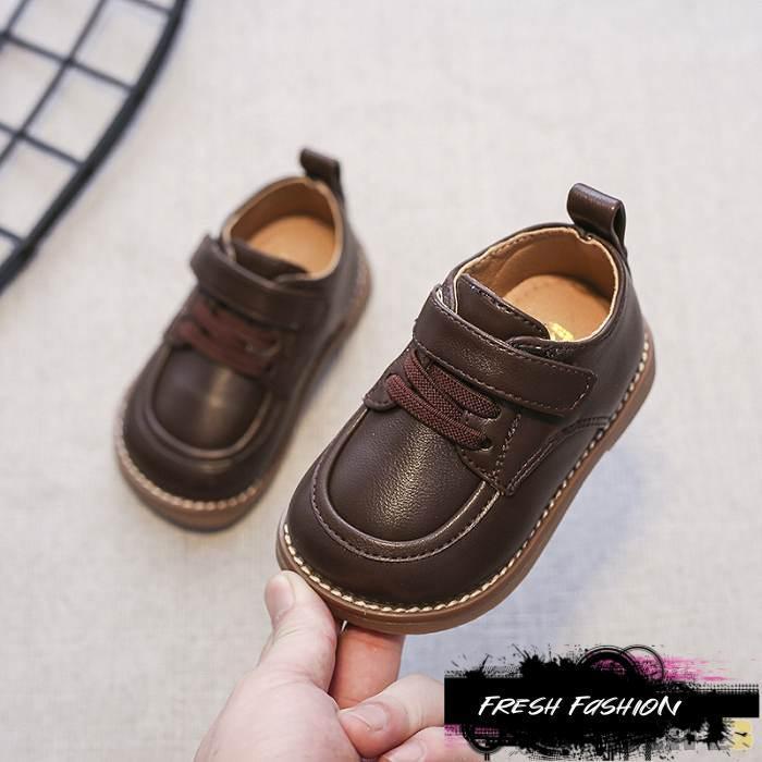 女の子 男の子 子供靴 革靴 無地 フォーマルシューズ ファーストシューズ 柔らかい 履きやすい スリッポン マジックテープ 滑り止め 子供シューズ カワイイ :0304-f203:KSMC ...