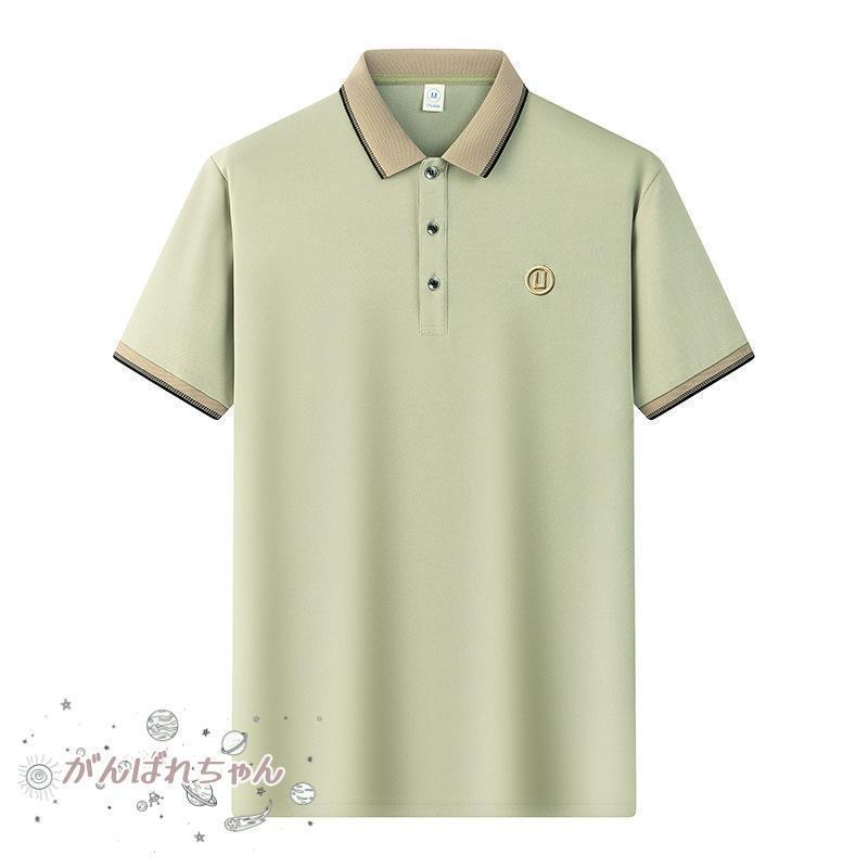 ポロシャツ メンズ ゴルフシャツ半袖 POLO スポーツウェア 夏 涼しい 薄手 uvカット 仕事に便利 高級感 おしゃれ スポーツ ビジネス 仕事着 ギフト : KSMCヤフーショップ ...