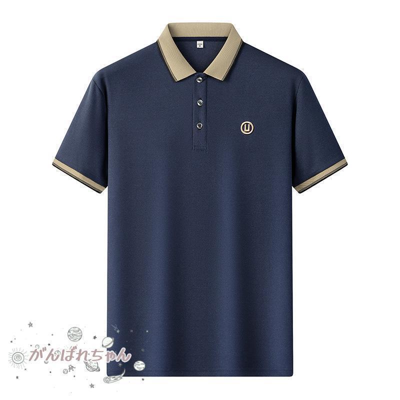 ポロシャツ メンズ ゴルフシャツ半袖 POLO スポーツウェア 夏 涼しい 薄手 uvカット 仕事に便利 高級感 おしゃれ スポーツ ビジネス 仕事着 ギフト : KSMCヤフーショップ ...