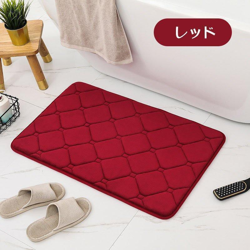 バスマット 吸水 速乾 滑り止め 安全 おしゃれ 丸洗い シンプル マイクロファイバー ふわふわ :0304-z887:KSMCヤフーショップ - 通販 - Yahoo!ショッピング