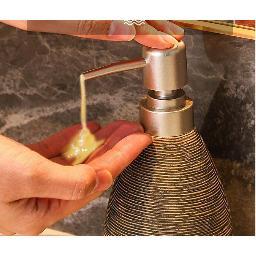 ソープディスペンサー陶器ボトルハンドソープディスペンサー詰め替え陶器製おしゃれ :0304-z902:KSMCヤフーショップ - 通販 - Yahoo!ショッピング