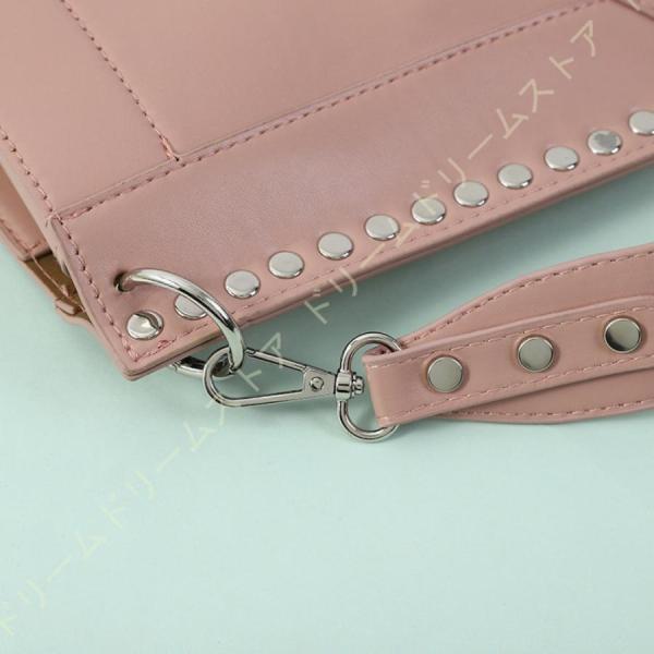 スマホポーチ レディース ショルダーバッグ 軽量 バッグ ポシェット ピンク おしゃれ カバン PU ガジェットポーチ 小銭 鍵 スマホ ポーチ スマホポシェット : 0308-d836 ...