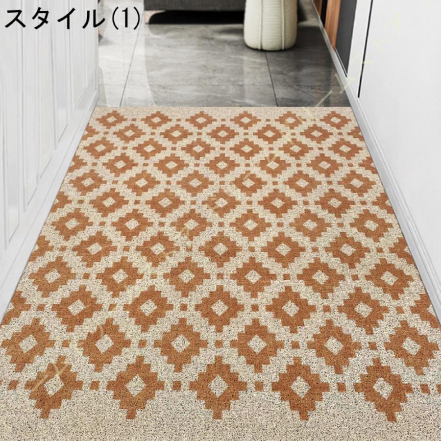 玄関マット WELCOME MAT 屋外 室内 屋内 洗える 薄型 大判 吸水速乾 滑り止め 防カビ 防ダニ 洗える 屋内外兼用 エントランスマット 室内マット 店舗 業務用 :0308 ...