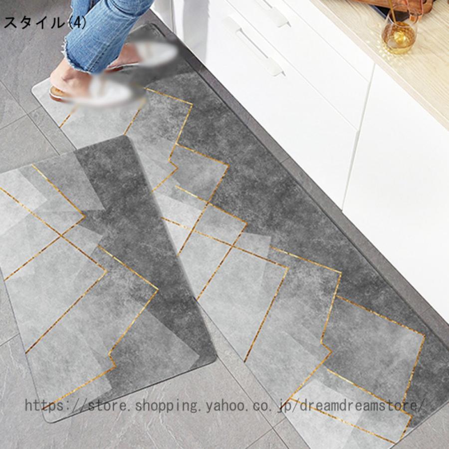 キッチンマット 防水 傷防止 キズ防止シート キッチン保護シート 台所 フローリングマット PVCマット ズレ防止 滑り止め 拭ける お手入れ簡単 洗濯不要 透明 :0308-x818 ...