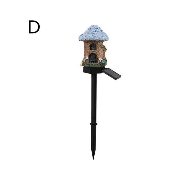 ガーデンライト ソーラー イルミネーション 光る 庭 花壇 ガーデニング 屋外 LEDライト コンセント ソーラーライト 自動点灯 こや 小屋 防水 アニメーション調 :0320-z146 ...