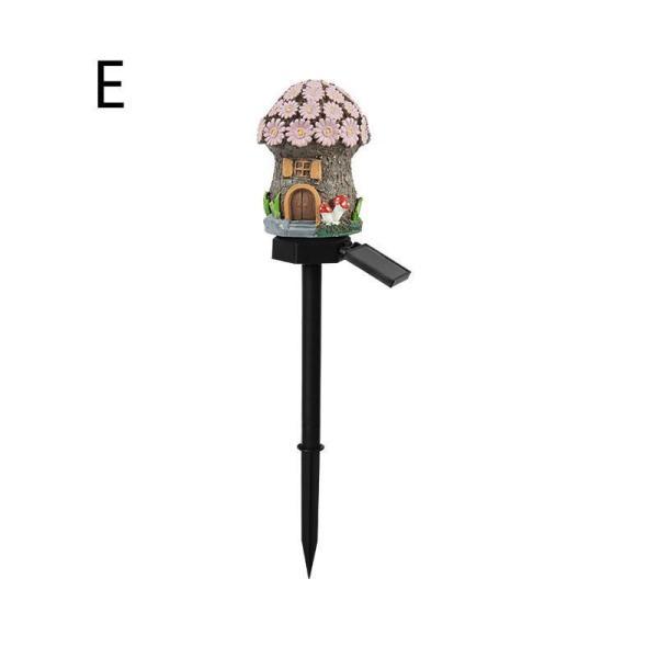 ガーデンライト ソーラー イルミネーション 光る 庭 花壇 ガーデニング 屋外 LEDライト コンセント ソーラーライト 自動点灯 こや 小屋 防水 アニメーション調 : KSMCヤフー ...