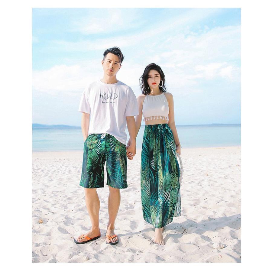 ♪カップルお揃い 水着 ペアルック レディース水着 サーフパンツ タンキニ ペア水着 レディース メンズ 体型カバー : 0828-y62 : KSMCヤフーショップ - 通販 - Yahoo ...