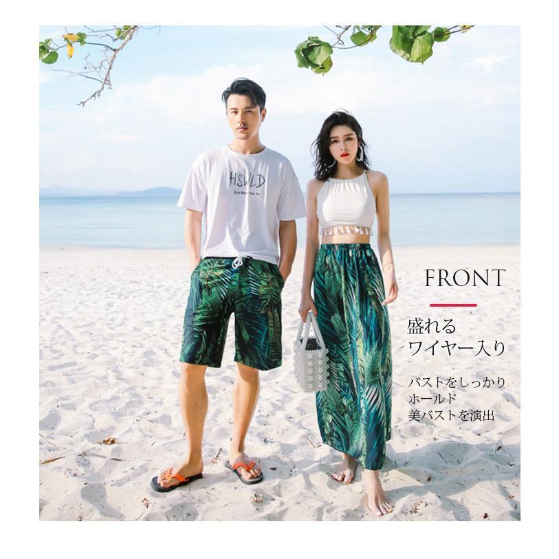 ♪カップルお揃い 水着 ペアルック レディース水着 サーフパンツ タンキニ ペア水着 レディース メンズ 体型カバー : 0828-y62 : KSMCヤフーショップ - 通販 - Yahoo ...