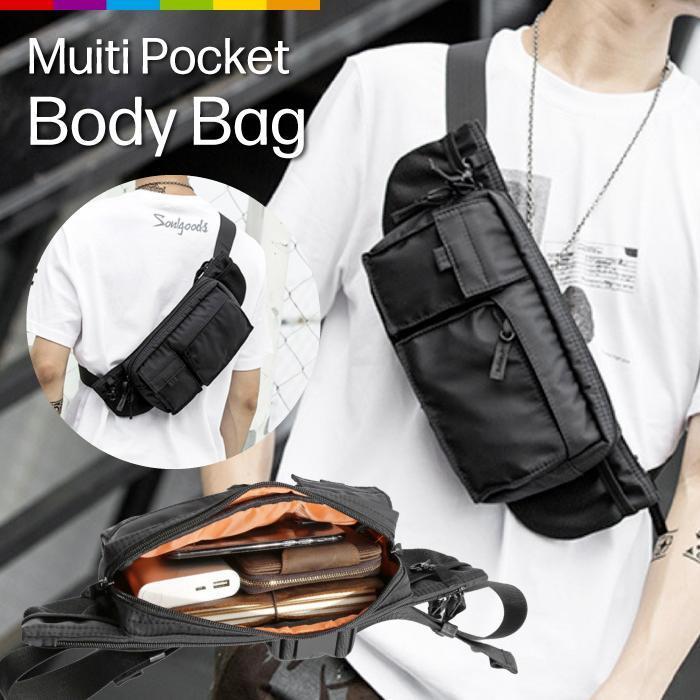 ショルダーバッグ メンズ ウエストバッグ ウエストポーチ バイク 大容量 2way ボディバッグ アウトドア : KSMCヤフーショップ - 通販 - Yahoo!ショッピング