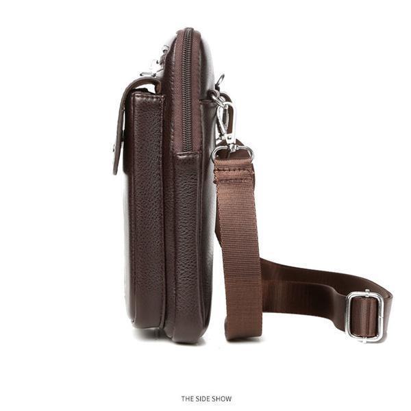 スマホショルダー メンズ 革 財布 ビジネス ミニショルダーバッグ スマホポーチ 軽量 小物入れ 登山 アウトドア ウエストポーチ 肩掛け 軽量 :1219-x28:KSMCヤフーショップ ...