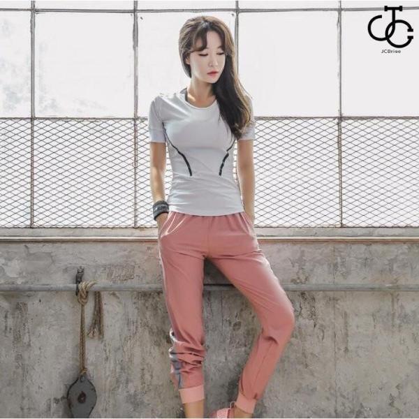 スポーツウェア ヨガウェア トレーニングウェア ランニングウェア レディース 上下セット 夏 ジム フィットネス 吸汗 速乾 Tシャツ パンツ トップス 母の日 :a-349:KSMCヤフー ...