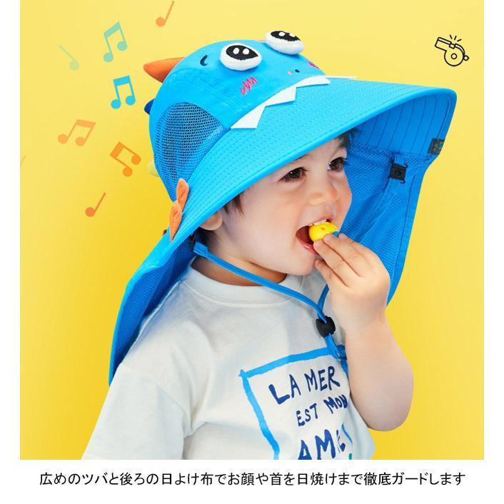 サーフハット キッズ ビーチハット 動物柄 メッシュ 紐つき つば広 たれ付き UVカット 通気性 折りたたみ 可愛い 快適 春夏 : KSMCヤフーショップ - 通販 - Yahoo!ショッピング