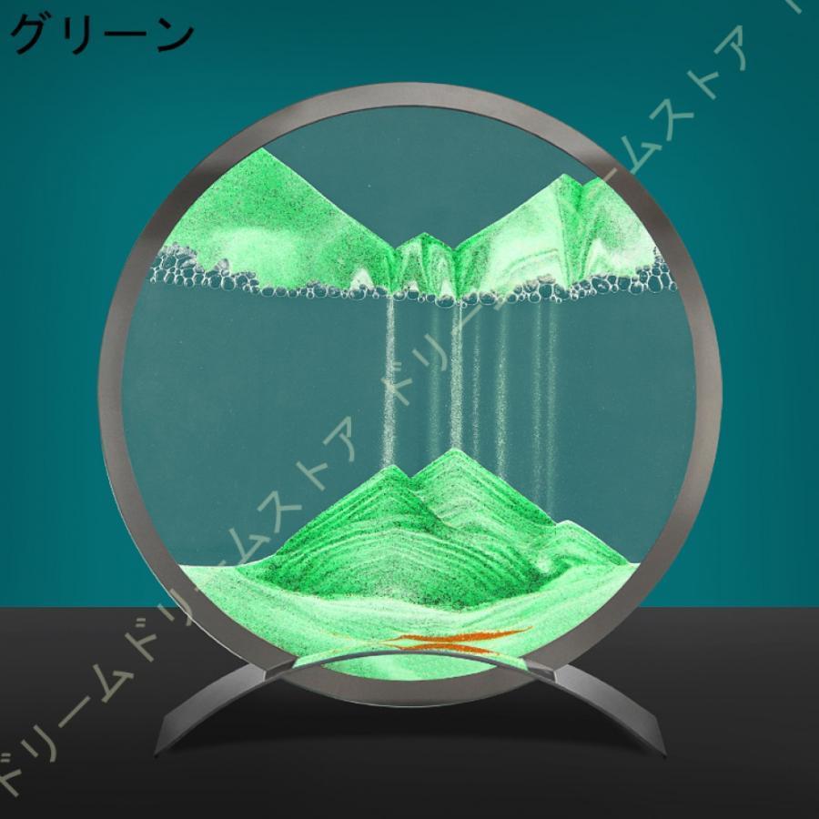 サンドピクチャー スクリー カラフル 置物 卓上 装飾品 癒し 風景 流れる 山 谷 砂丘 動く砂のアート絵 飾り デスクトップ ホーム オフィスの装飾 : KSMCヤフーショップ - 通販 ...