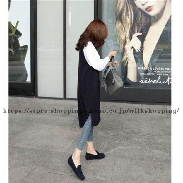 ロングニットベスト レディース チョッキ Vネック マキシ丈 サイドスリット ノースリーブセーター ニットワンピース 暖かい : dk-1105266 : KSMCヤフーショップ - 通販 ...