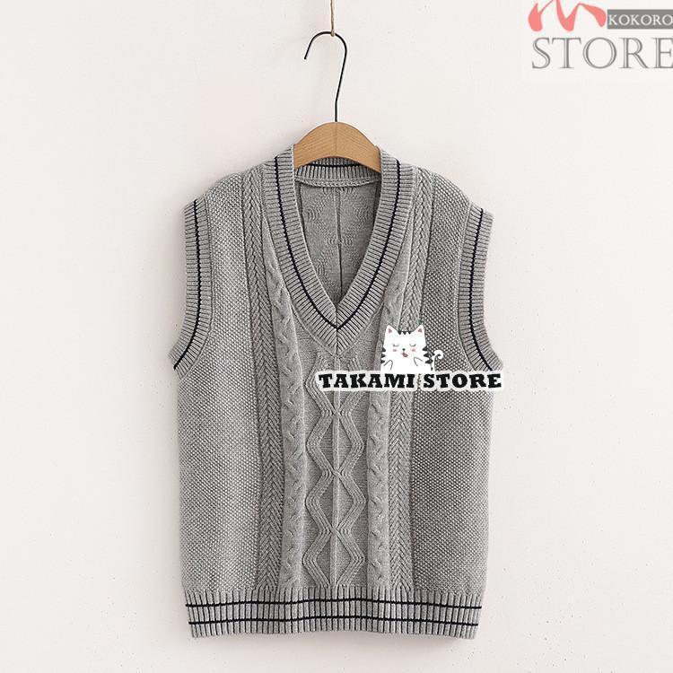 レディース ニットベスト Vネック トップス ベスト ニット ノースリーブ シンプル セーター 通勤 春 夏 秋 : KSMCヤフーショップ - 通販 - Yahoo!ショッピング