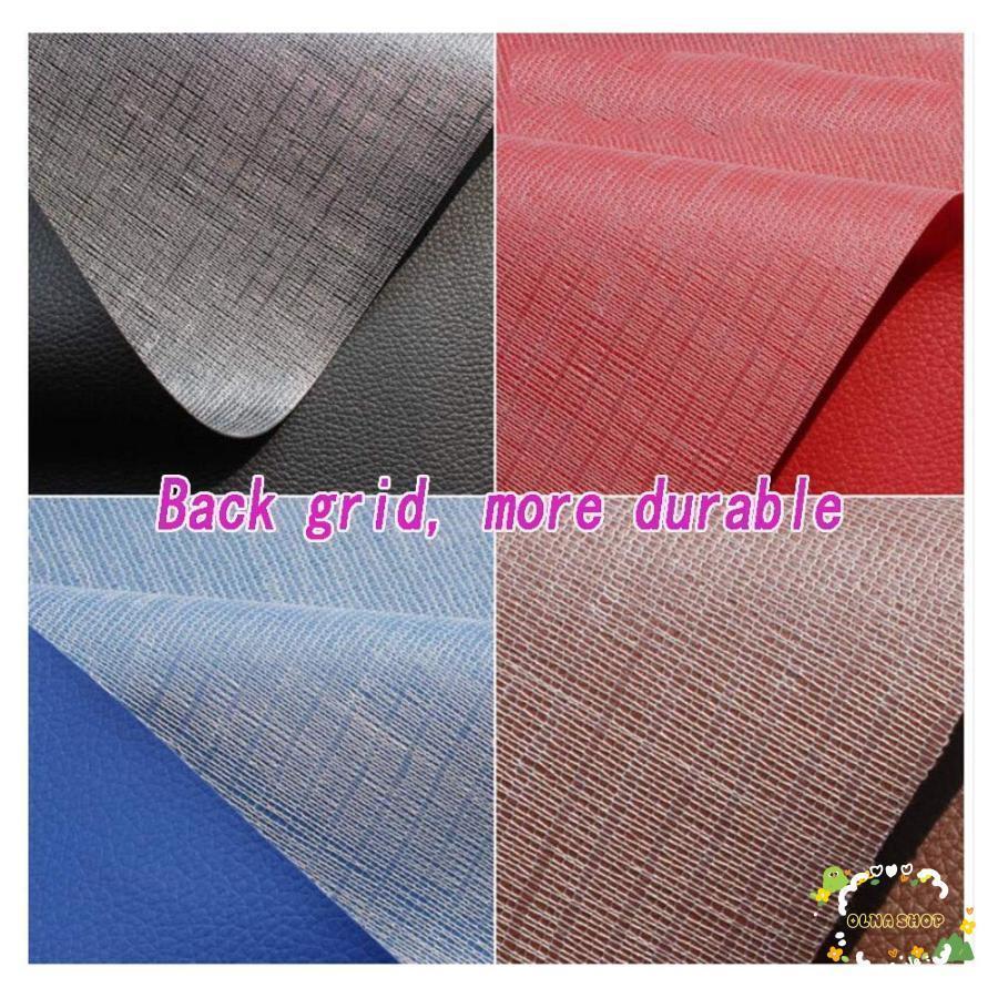 PVC人工皮革ラゲッジファブリック 合皮生地 フェイクレザー生地 ソファー補修シート 無溶剤 無臭い 防水 柔らかい 耐久 張替え DIY，合成皮革 、オフホワイト、 : dk ...