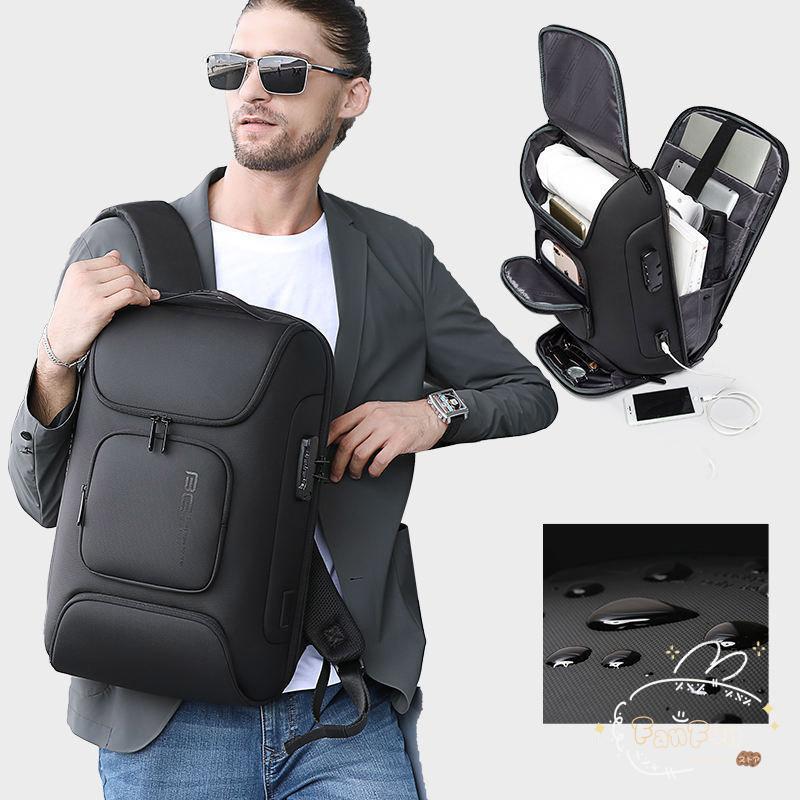 ビジネスリュック メンズ バッグ 防水 大容量 3way 多機能 おしゃれ 通勤 通学 リュック PC収納 A4 パソコンバッグ 黒 リュックサック : KSMCヤフーショップ - 通販 ...