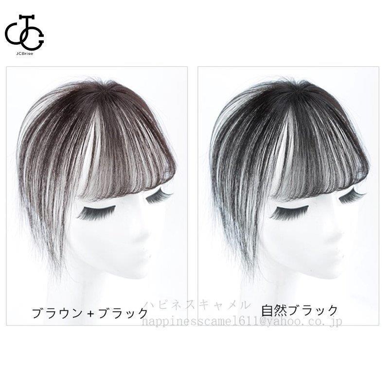 4色 3D構造部分ウィッグ ヘアピース 女性 人毛100% ウイッグ かつら 付け毛 総手植えシルク絹スキン 脱毛隠し 軽薄 白髪隠れ 増毛 前髪ウィッグ : dk-1111387 ...