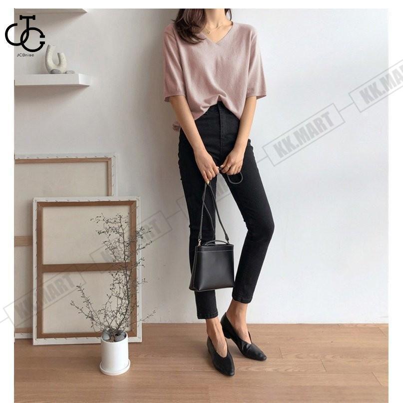 サマーニット レディース Vネック トップス リブ ドロップショルダー 半袖 ショート 無地 春夏 : KSMCヤフーショップ - 通販 - Yahoo!ショッピング