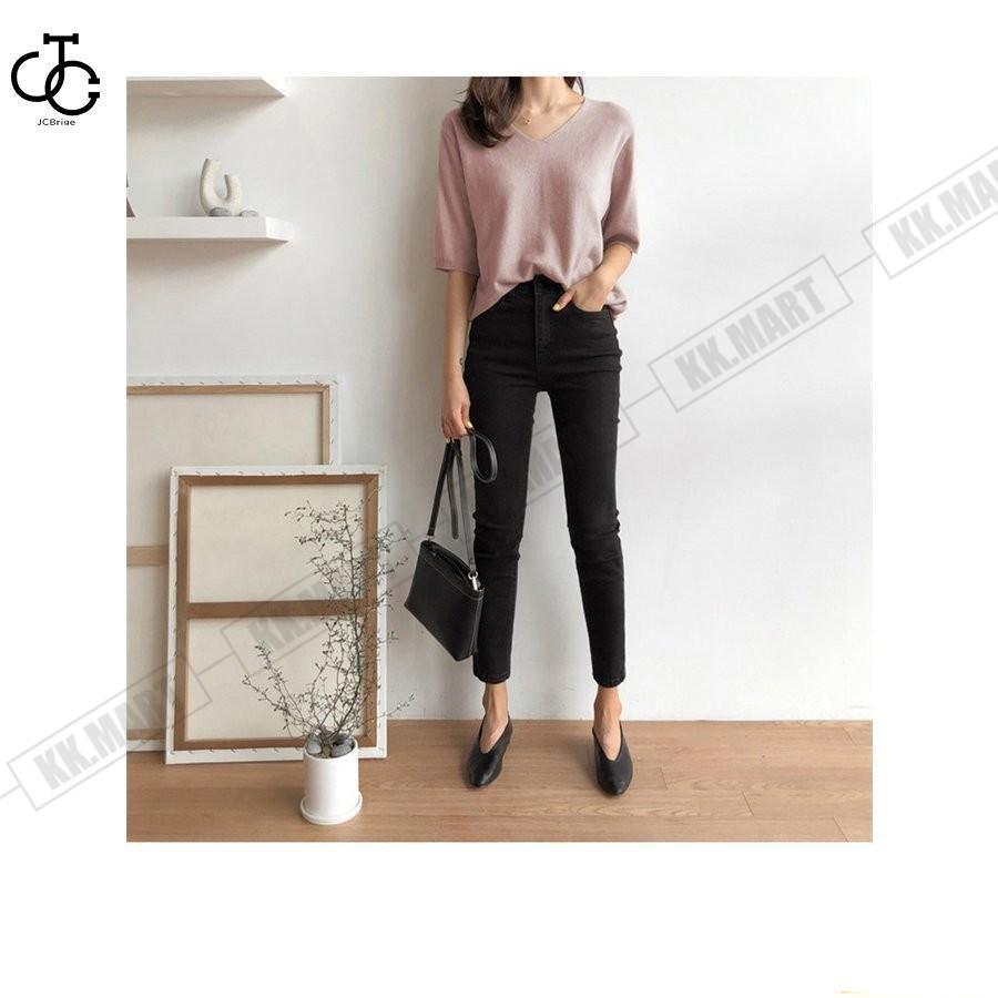 サマーニット レディース Vネック トップス リブ ドロップショルダー 半袖 ショート 無地 春夏 : KSMCヤフーショップ - 通販 - Yahoo!ショッピング